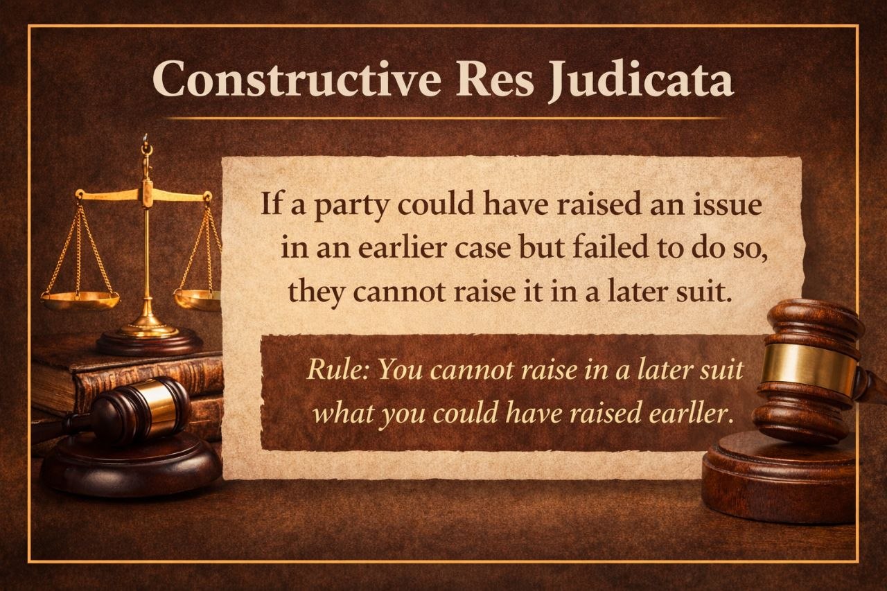 Res Judicata Under Civil Procedure Code: Meaning, Essentials, and ...